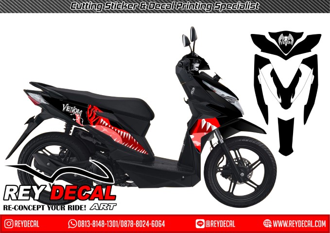 Rey Decal | Cutting Sticker / Decal Beat ESP Venom