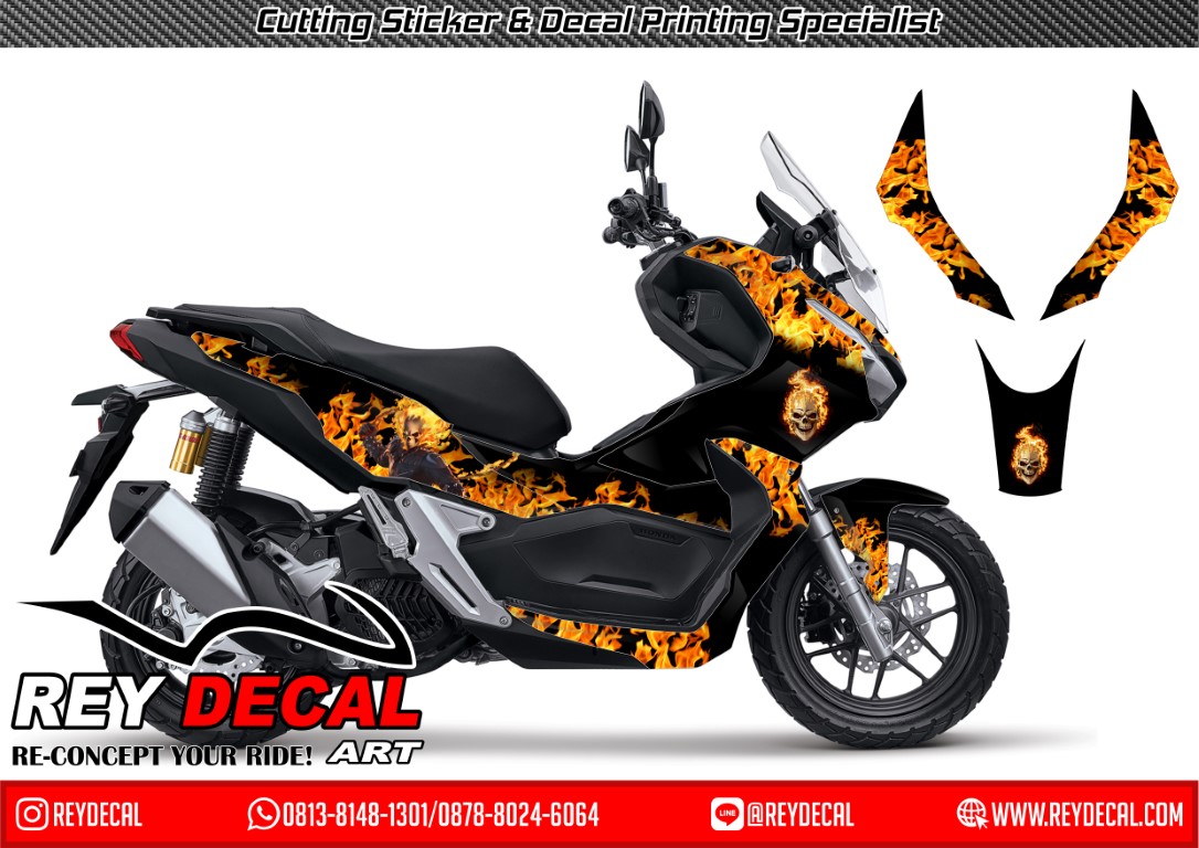 Rey Decal | Cutting Sticker / Decal ADV Fire