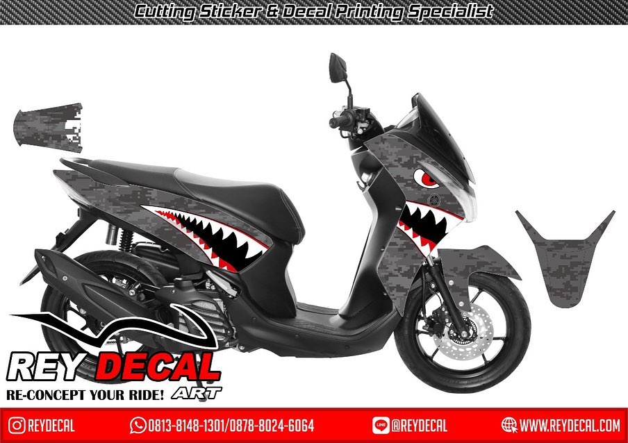 Rey Decal | Cutting Sticker/Decal Lexi Grey Shark