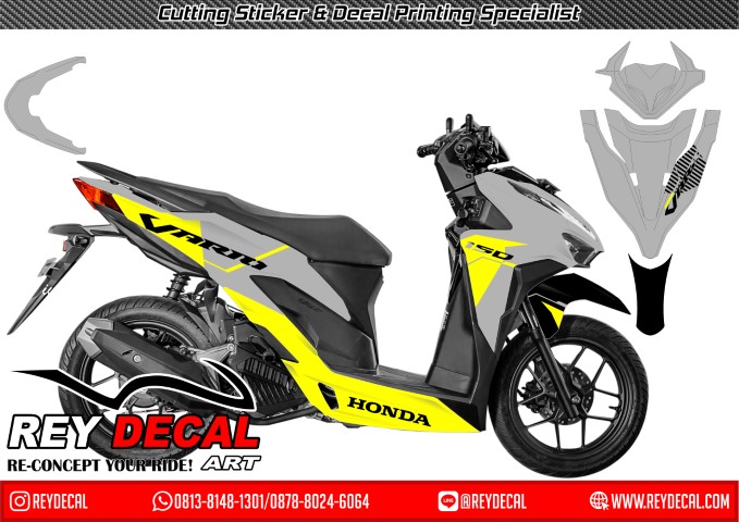 Rey Decal | Cutting Sticker / Decal Vario Green Livery